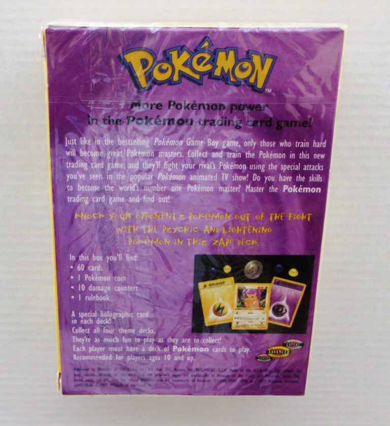 Pokemon (Trading Card Game) “Zap!-Advance Theme Deck” (Wizards Of The ...