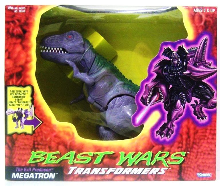 Megatron “Mega Box Set T-Rex Action Figure”! (Transformers Beast Wars ...