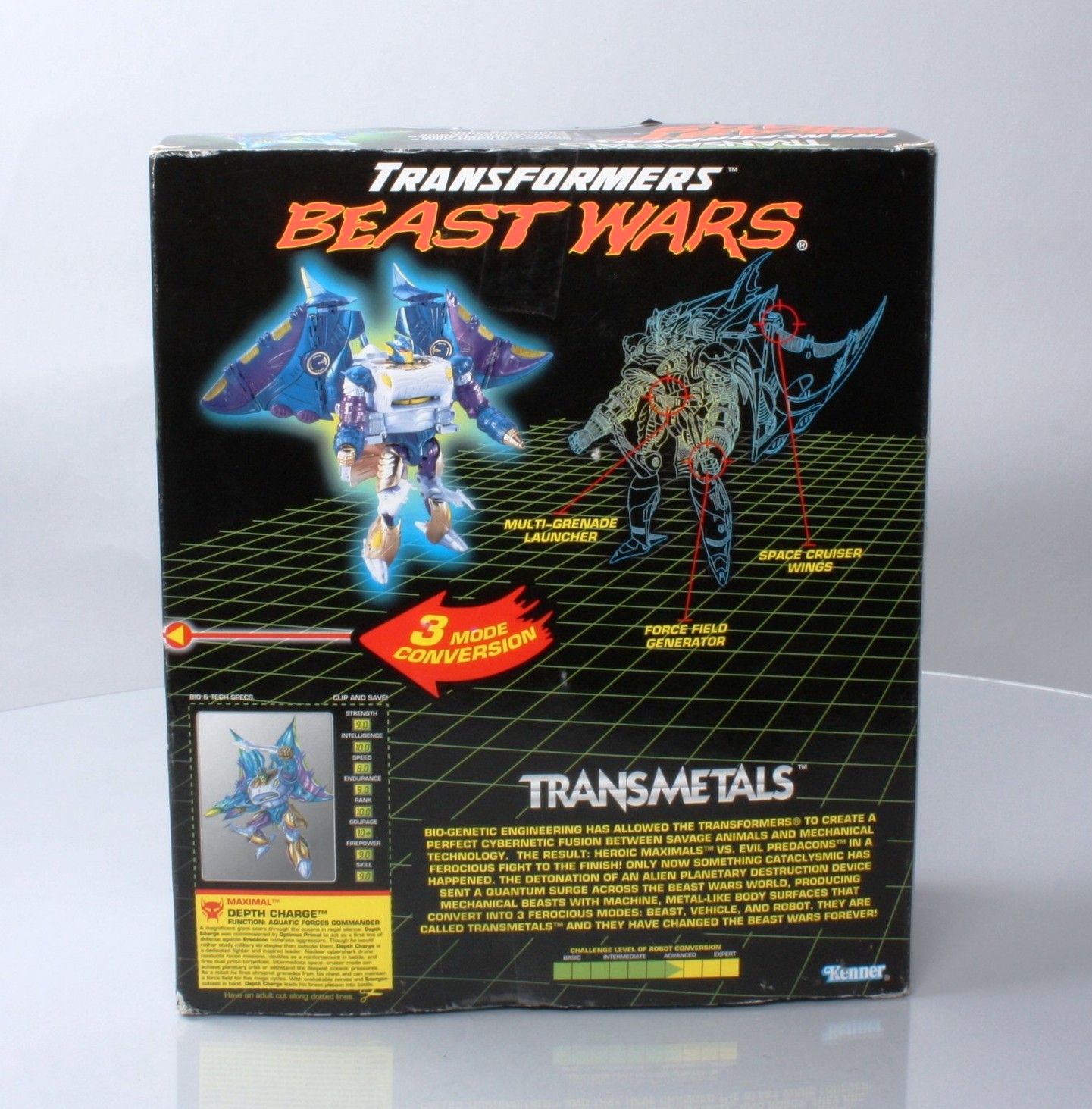 Depth Charge Dedicated Fighter“Ultra Box Set 3 Mode Conversion Action ...