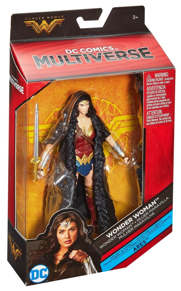 Wonder Woman "Warrior Princess w/Long Black Hooded Coat" (Wonder Woman ...