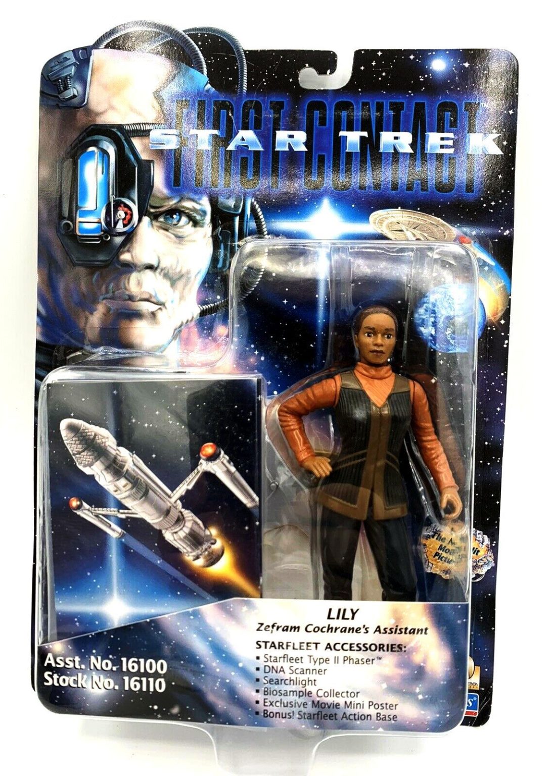 Lily “Zefram Cochrane's Assistant U.S.S. Enterprise” w/"2-Variant ...