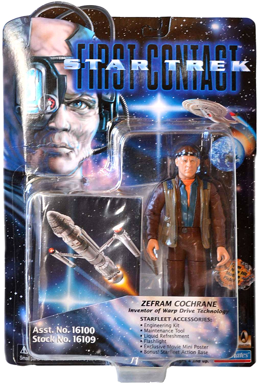Zefram Cochrane “Inventor Of Wrap Drive Technology U.S.S. Enterprise” w ...