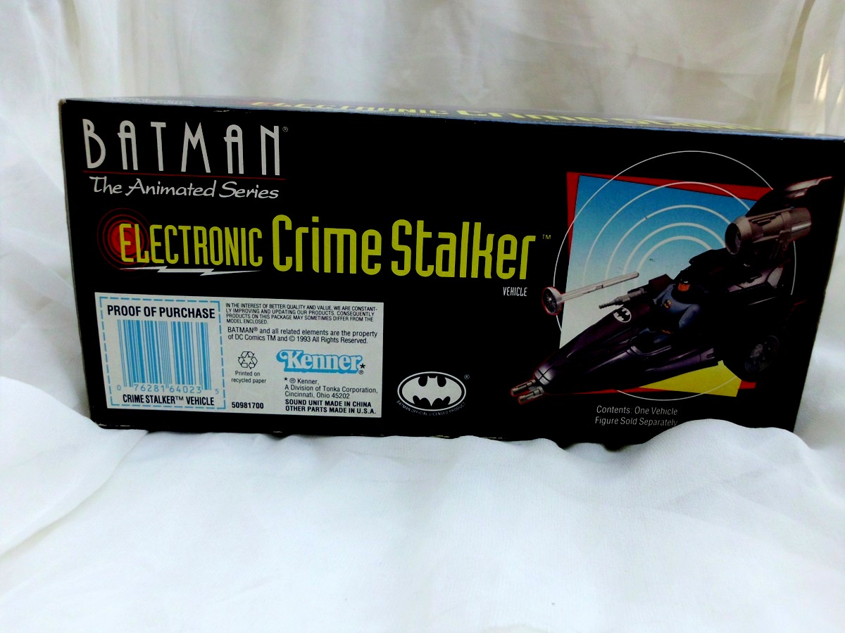 Crime Stalker "Electronic" (Batman -The Animated Series “Kenner ...