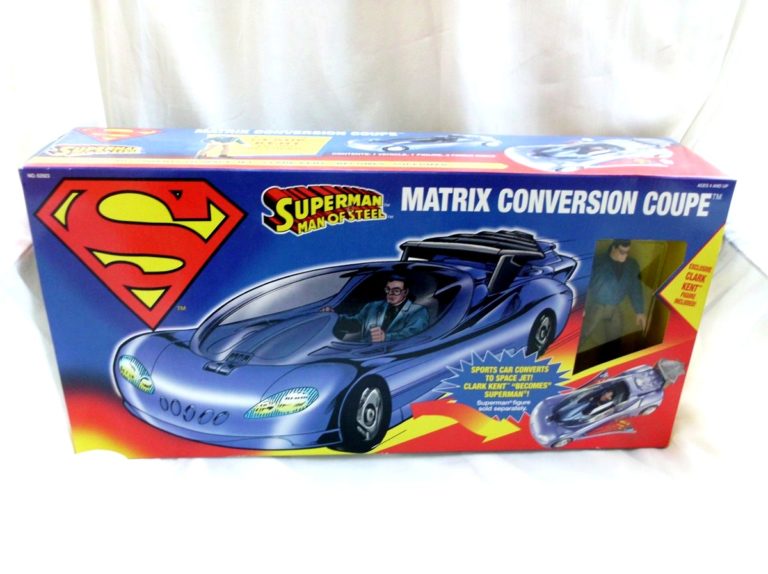 Matrix Conversion Coupe "w/Clark Kent" (Superman Man Of Steel “Kenner ...