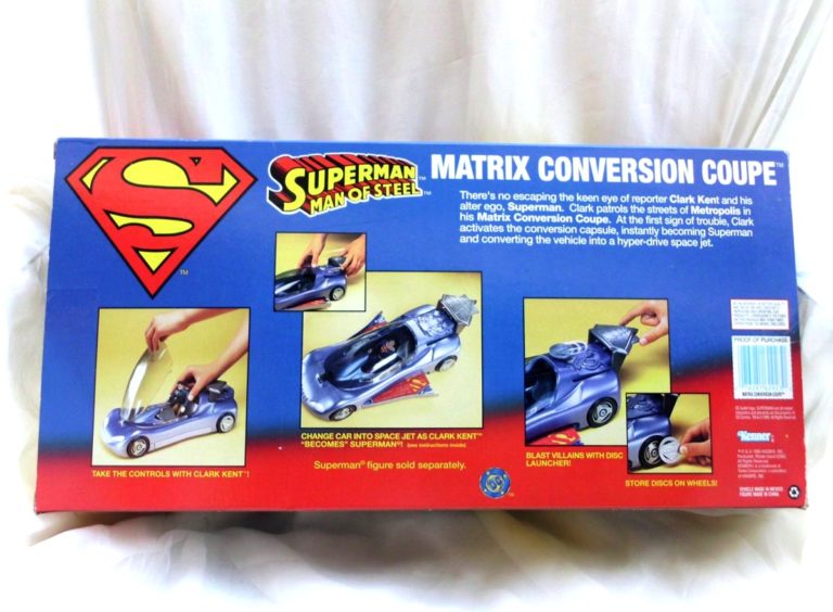 Matrix Conversion Coupe "w/Clark Kent" (Superman Man Of Steel “Kenner ...