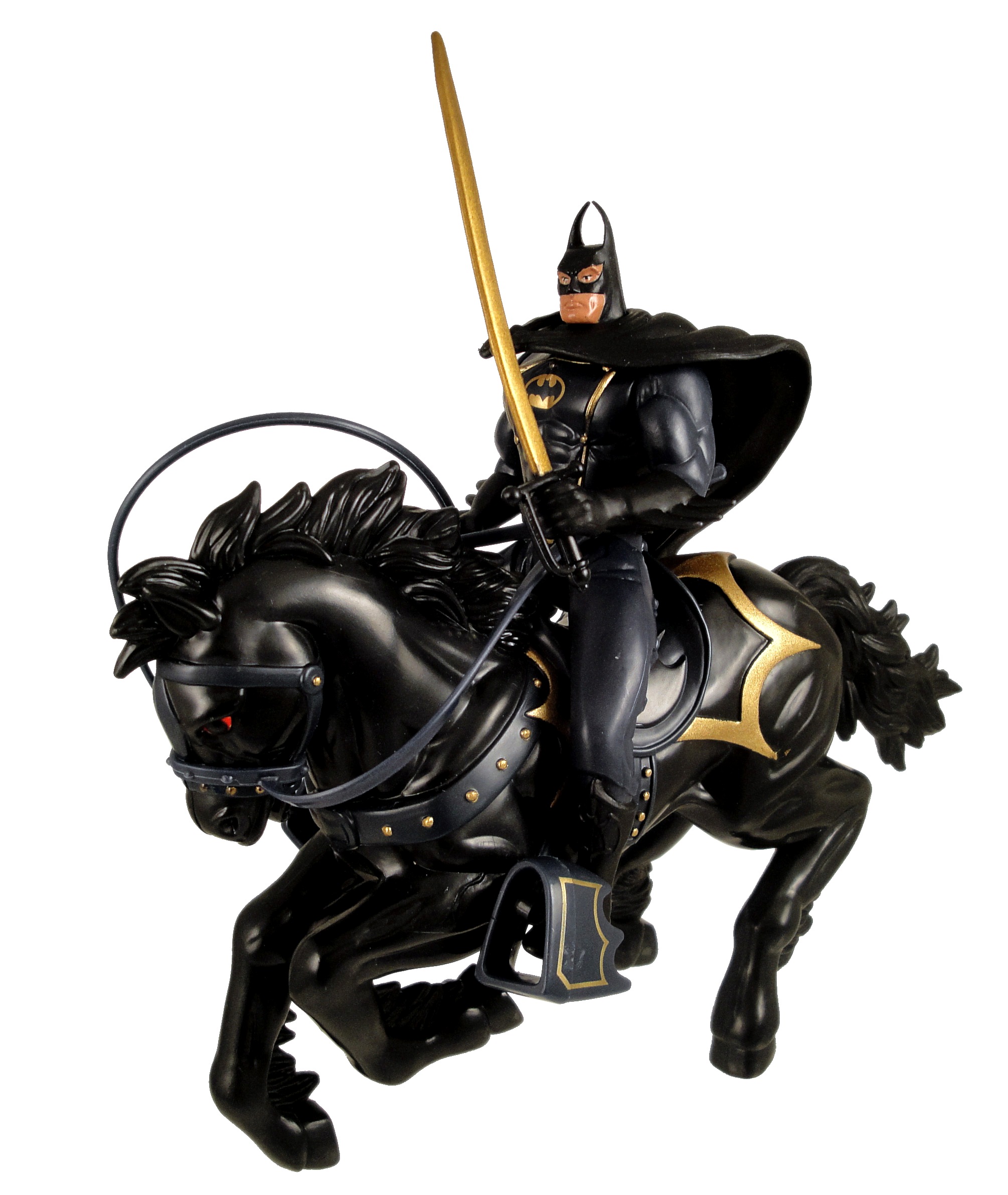 Dark Rider Batman "with Rearing Battle Stallion!" ("Legends Of Batman ...