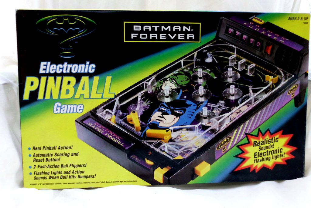 Batman "Electronic" Pinball Game -("NEW") -“Electronic Flashing Lights ...