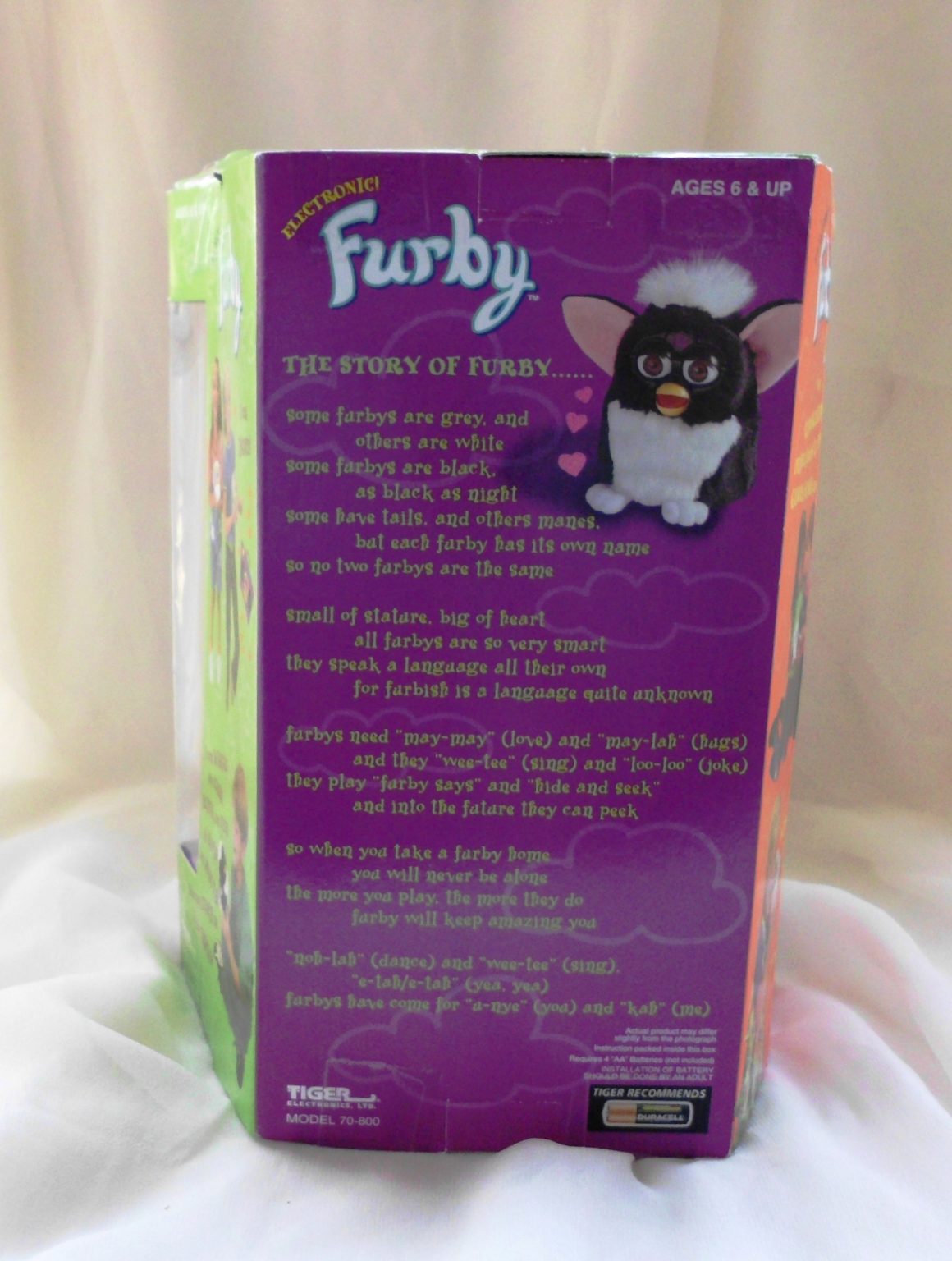 FURBY “Gray & White 1st Edition Electronic toy”! (TOYS R US “1st ...
