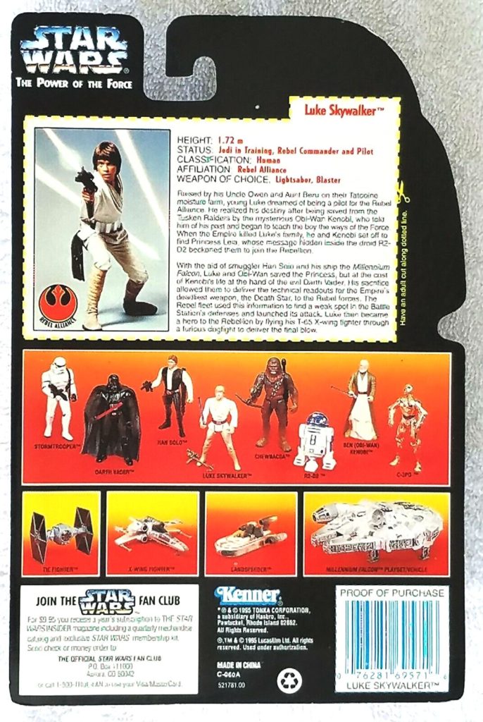 Luke Skywalker Grappling Hook “w/Short Lightsaber And Blaster-Non ...