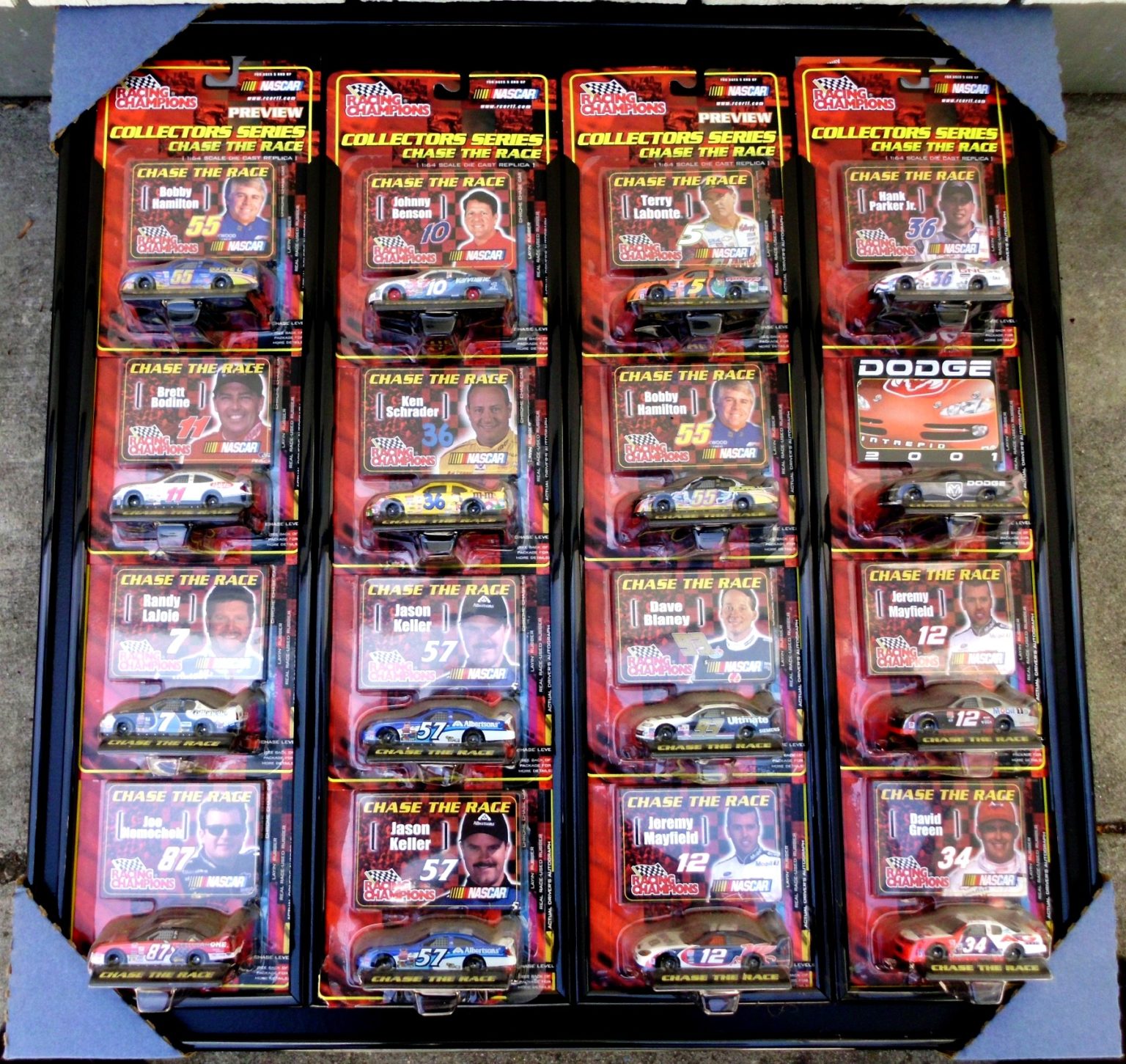 Chase The Race (Set #3) "Collectors Series w/Plastic Black Border ...