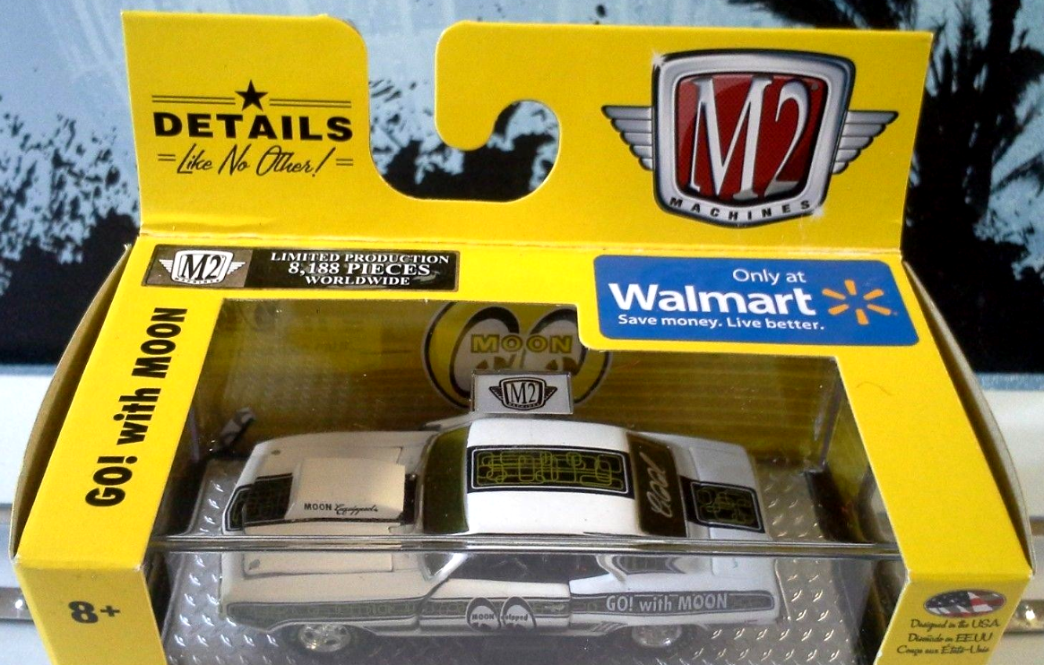 '69 Camaro COPO "White w/Black Moon Equipped Decals-Premium Limited ...