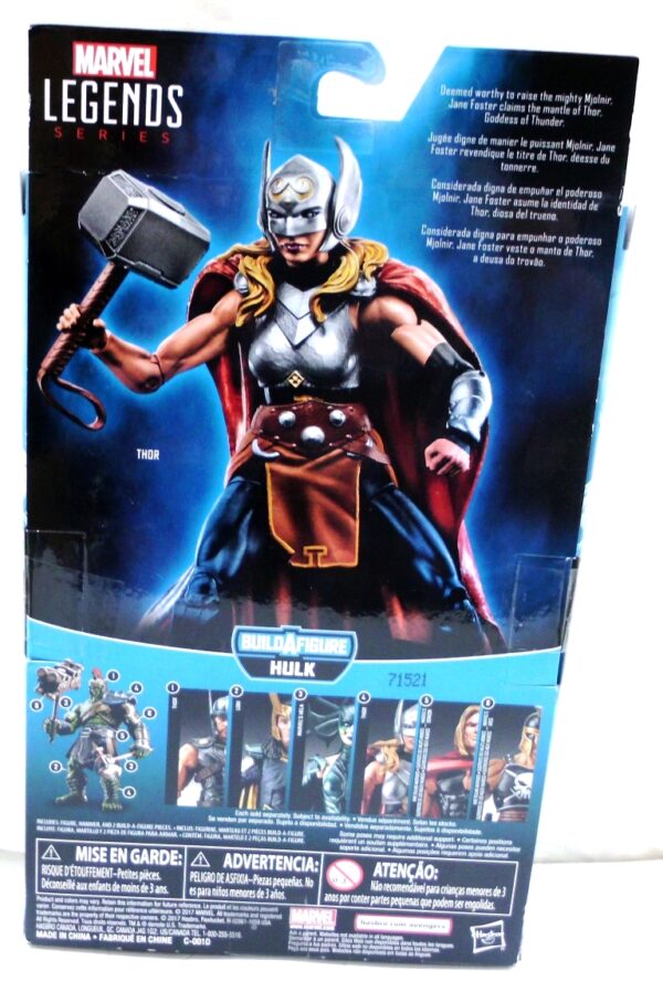 Jane Foster-Thor “The Mighty Thor Hulk Build A Figure Legends series ...
