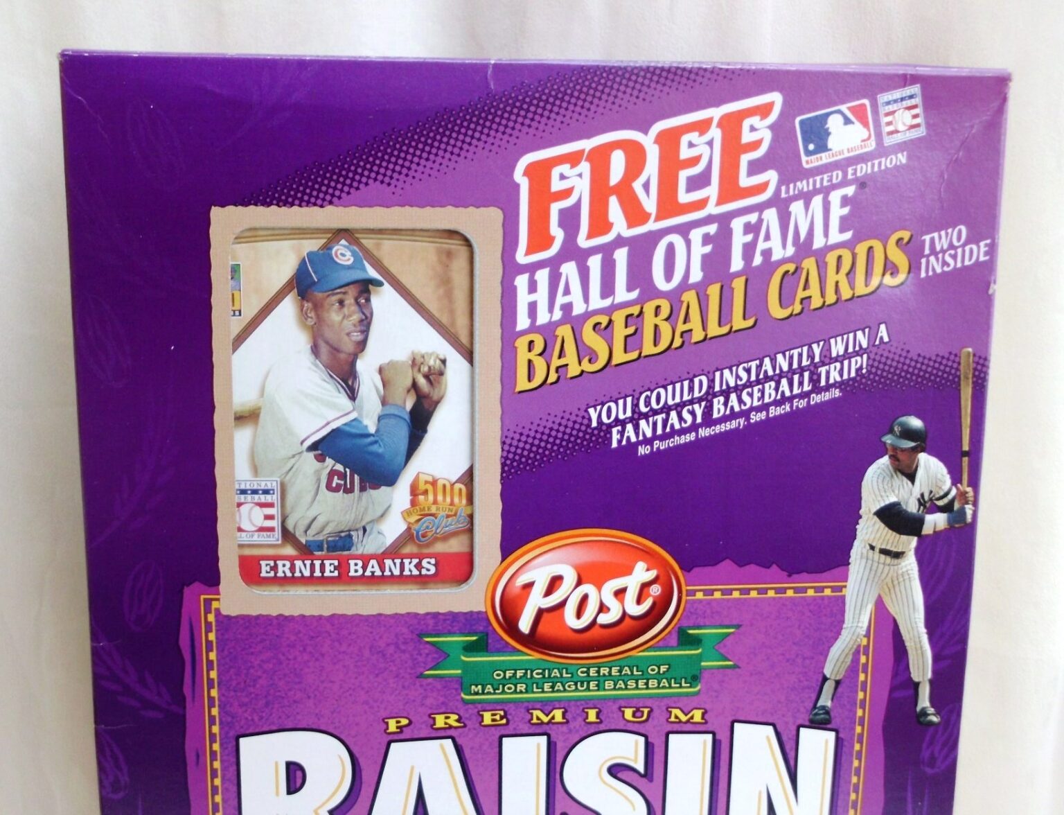 2001 Ernie Banks LTD ED 2-500 Home Run Club HOF Baseball Cards