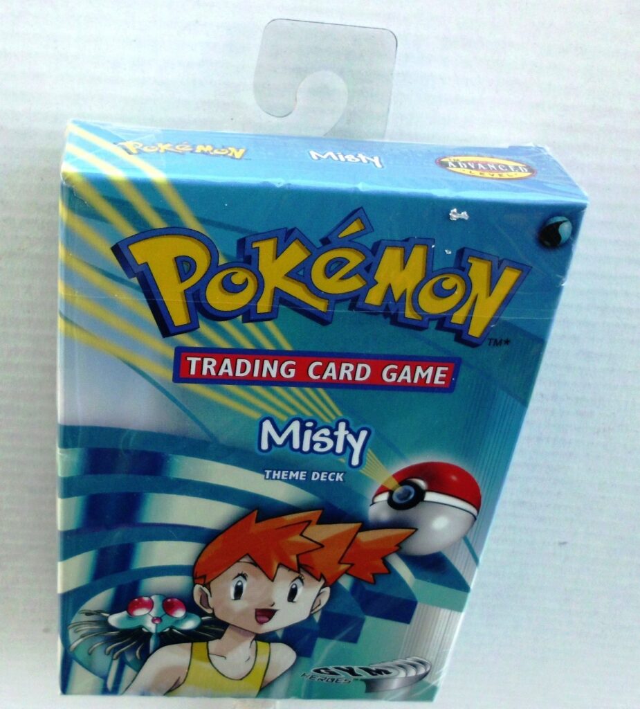 Pokemon (Trading Card Game) “Misty-GYM Heroes Advance Theme Deck” (Wizards Of The Coast ...