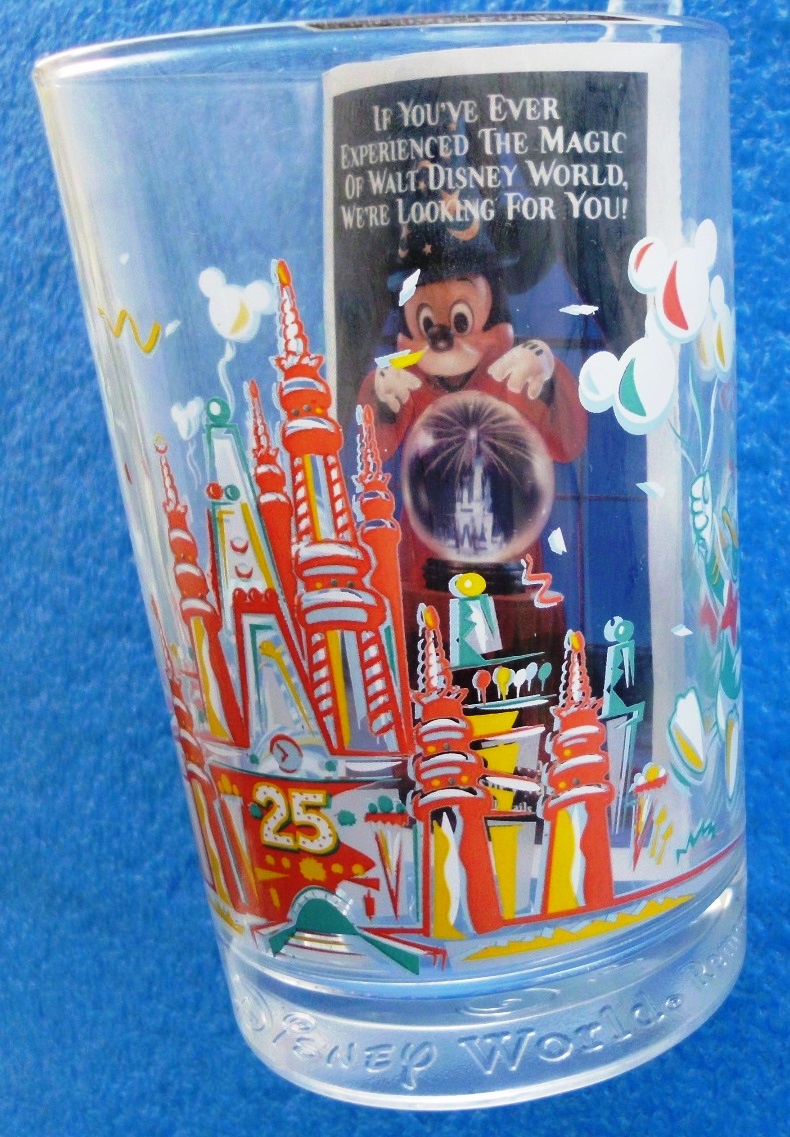 Walt Disney World (“25th Anniversary Collector Glass “Remember The ...