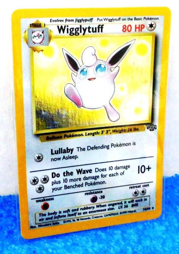 Wigglytuff (Card #16/64) “Pokemon Jungle Unlimited Booster Holo Foil ...