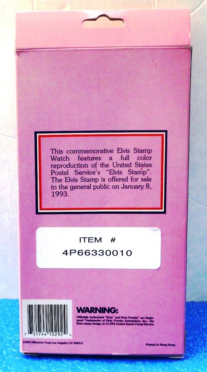 Vintage 1992 Elvis Commemorative Watch (“U. S. Postal Service Vintage ...