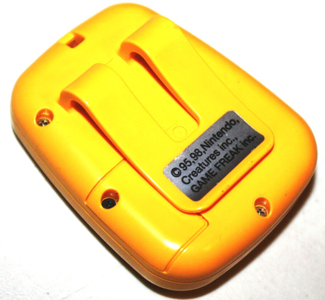 Pokémon Pikachu Gen-1 ("Generation I Virtual Pet" OPENED PRODUCT ...