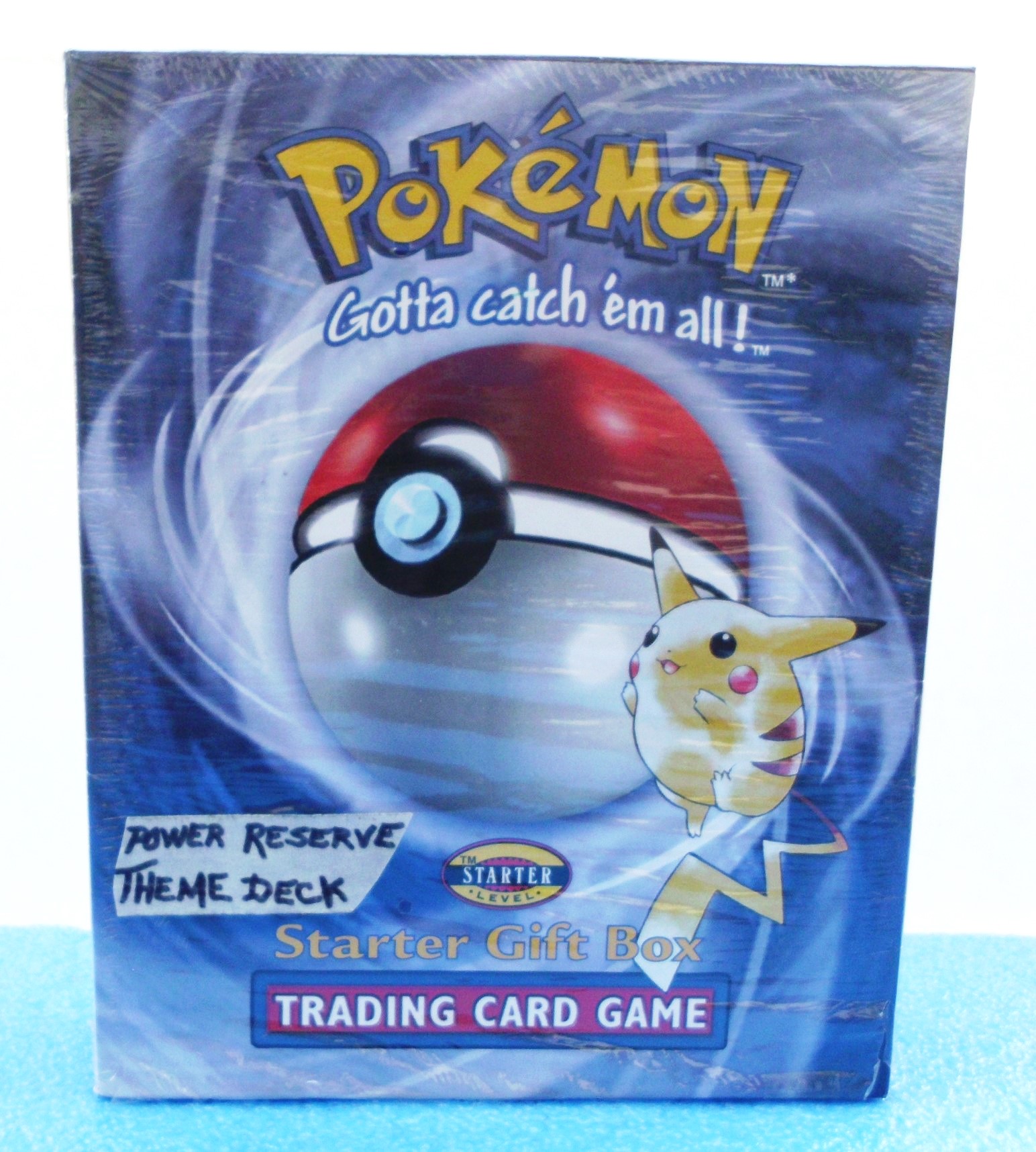 Pokémon Starter Gift Box 2-Player Starter Set, Power Reserve Theme Deck ...