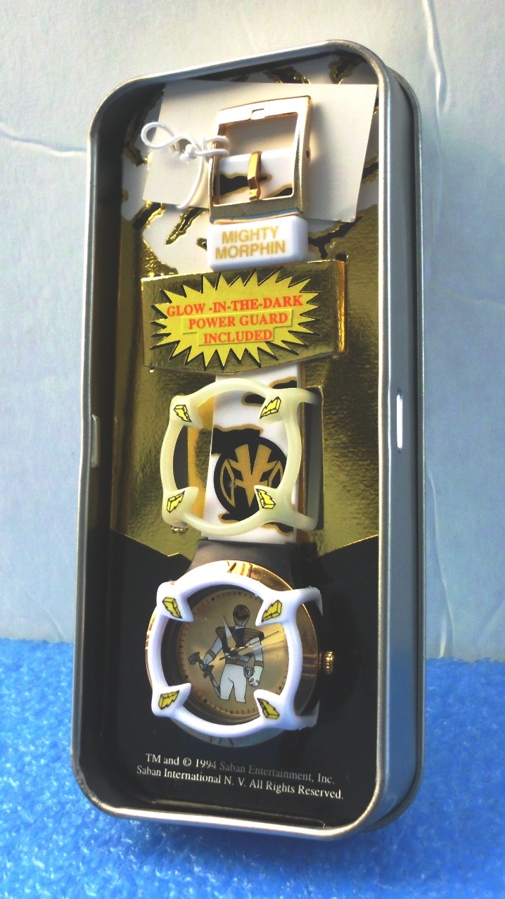 White Ranger Tommy (“Exclusive Limited Edition Vintage Tin & Wrist ...