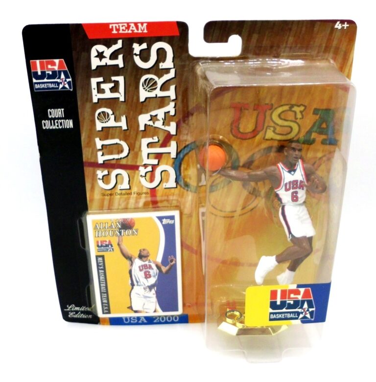 2000 Mattel USA Basketball Allan Houston (Super Stars Team-/Card)