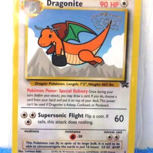 Dragonite Promo Card #5 “Gold Seal-WB Kids Presents Pokémon (The First ...