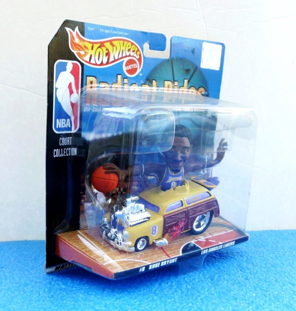 1998 Kobe Bryant “Hot Wheels Radical Rides LA Lakers Collection”