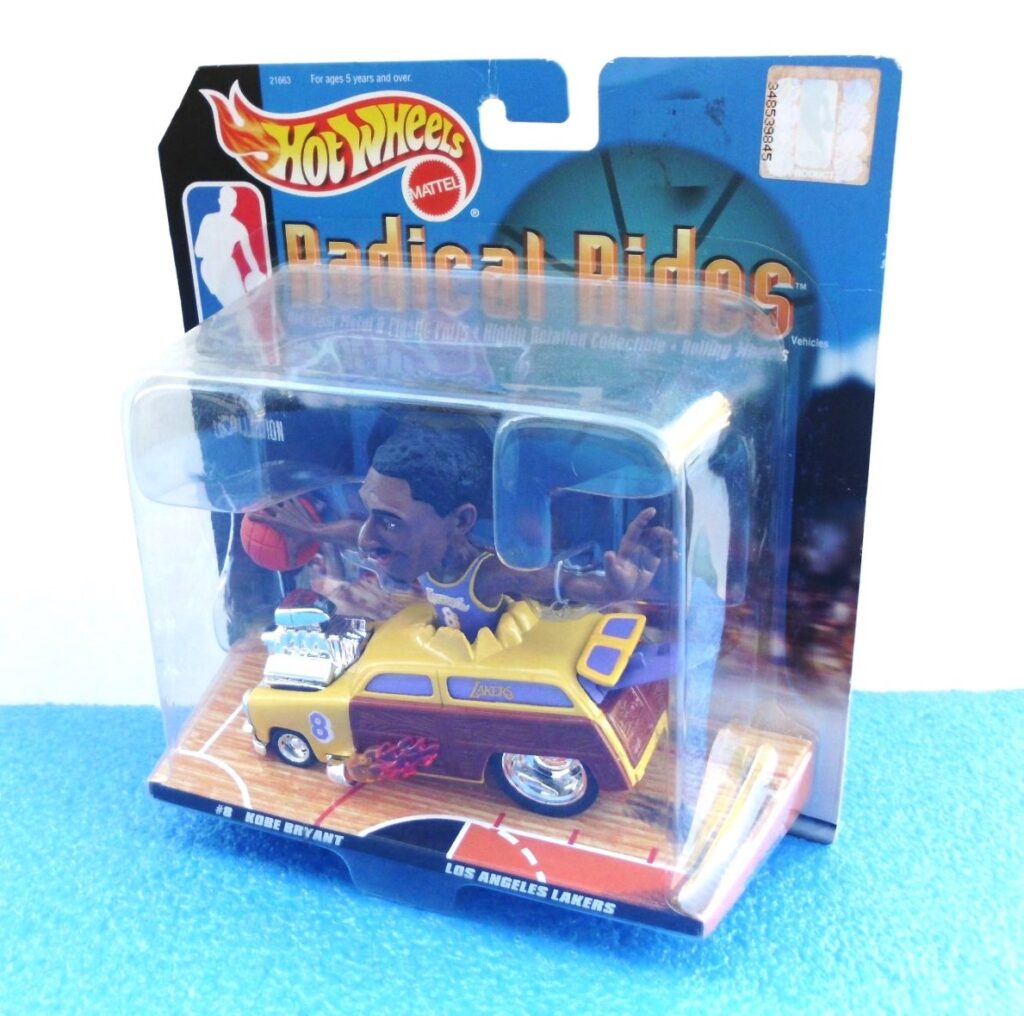 1998 Kobe Bryant “Hot Wheels Radical Rides LA Lakers Collection”