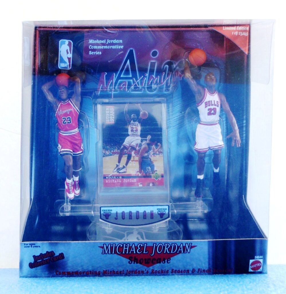 1999 Michael Jordan Showcase “Silver Box” Rookie/Final Season Pk