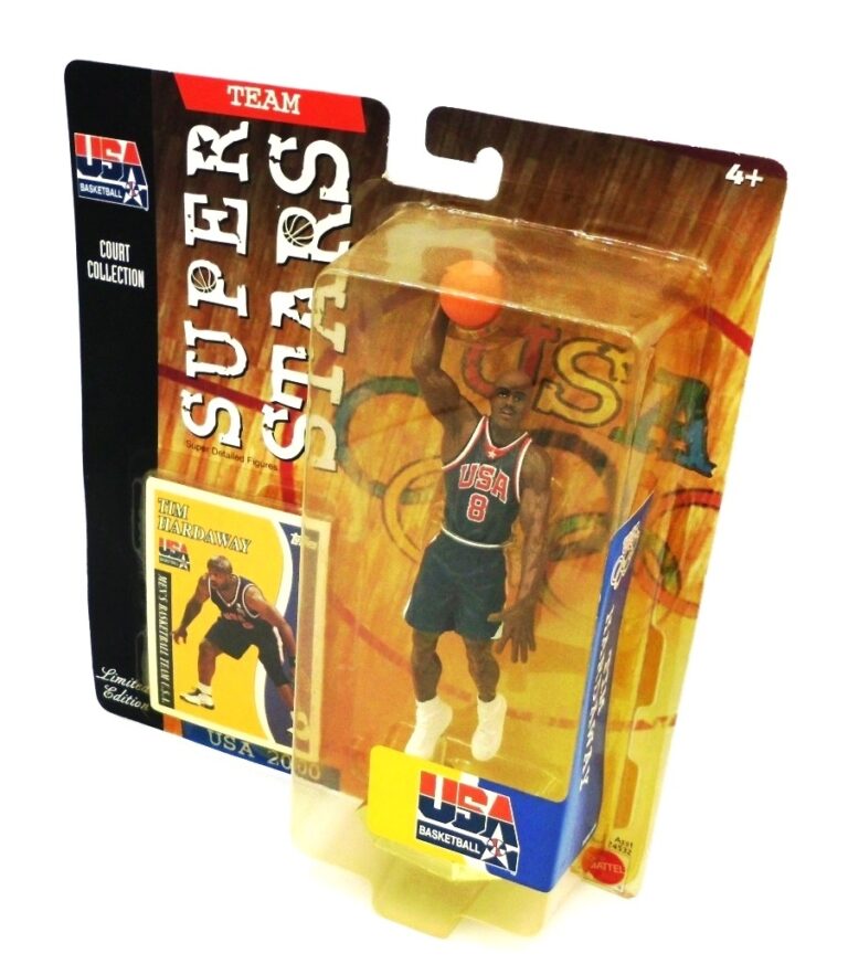 2000 Mattel USA Basketball Tim Hardaway (Super Stars Team-w/Card)