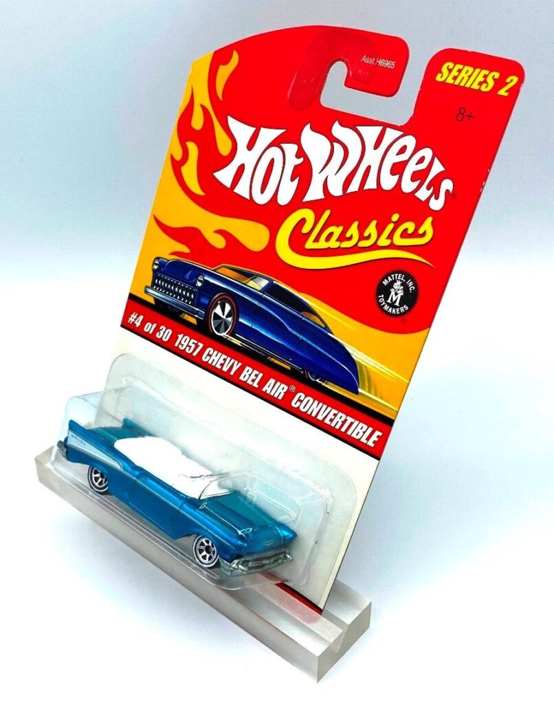 Hotwheels Classics "Vintage 1957 Chevy Bel Air Convertible "Metallic ...