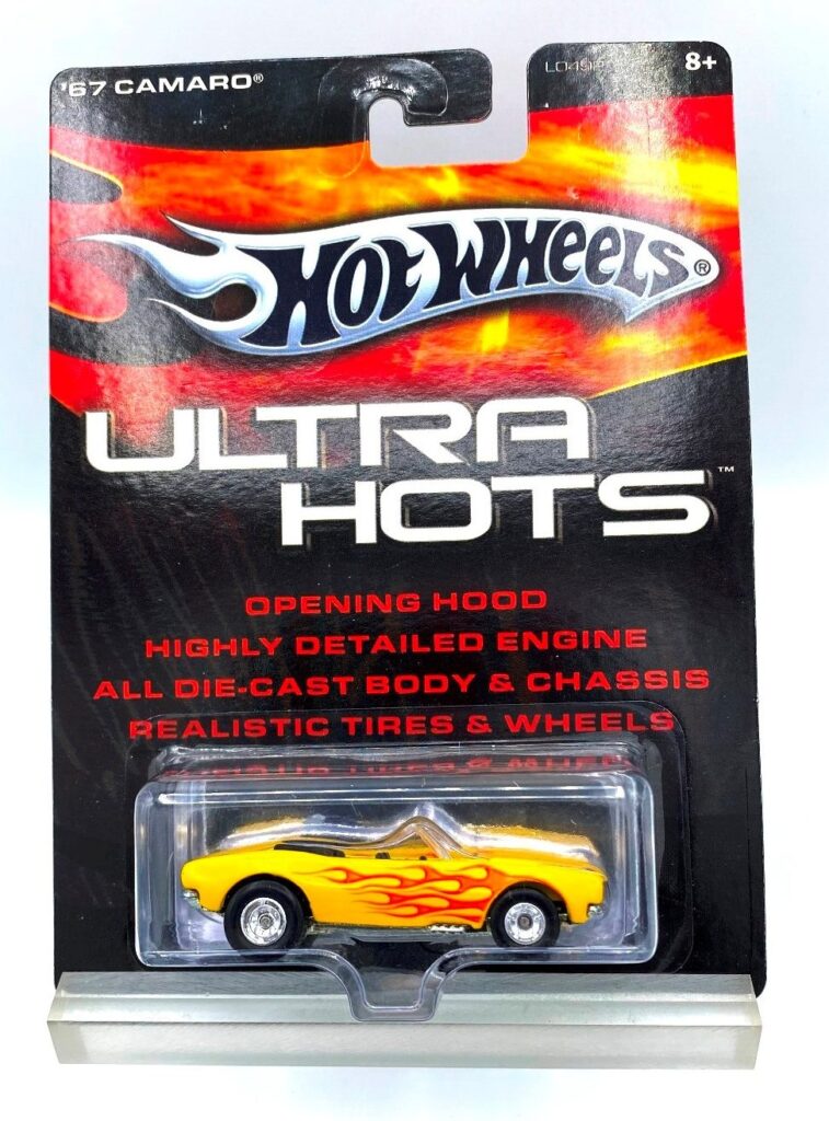 Hotwheels Ultra Hots "Vintage '67 Camaro w/Real Rubber Tires & Chrome ...