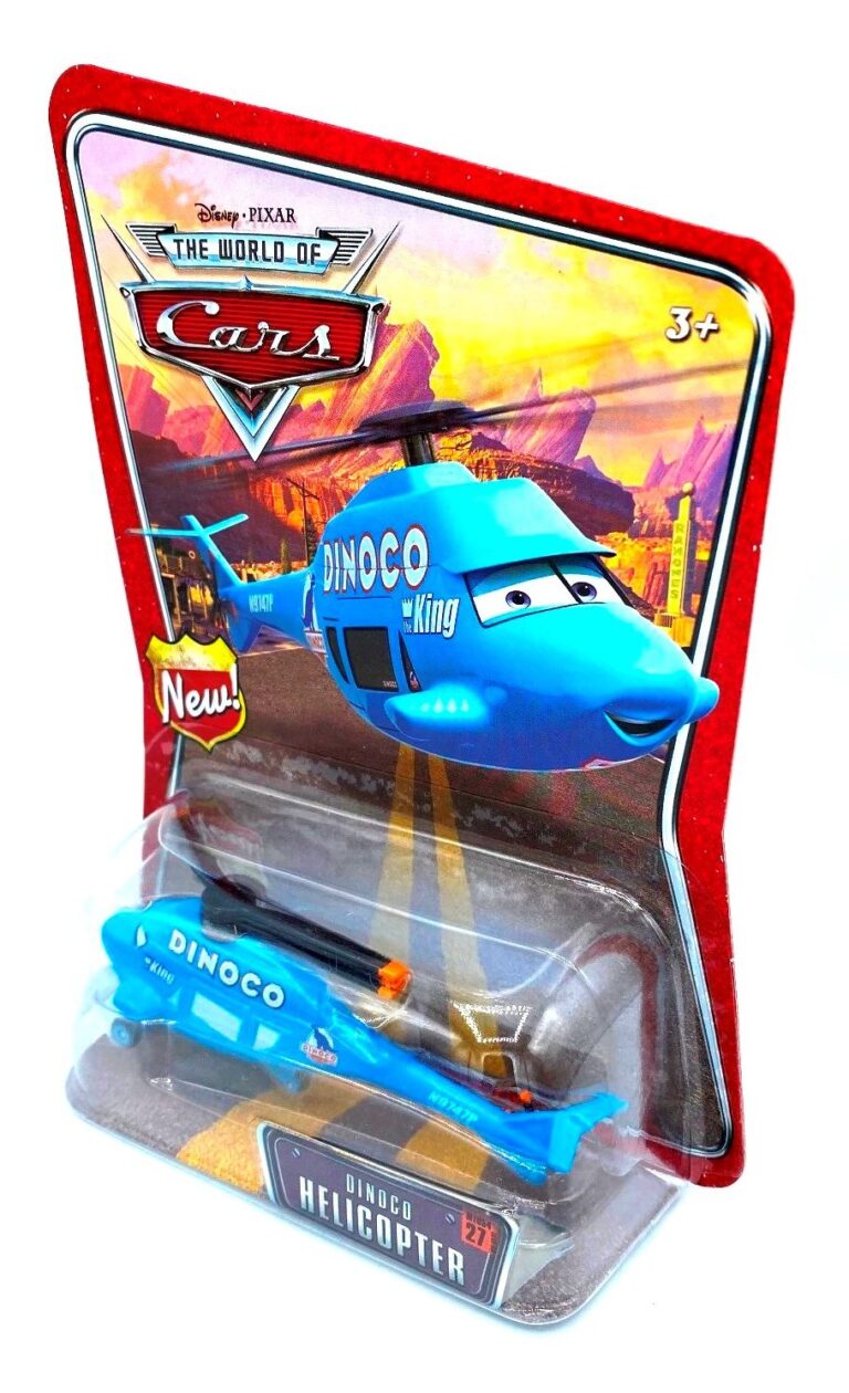 2008 Dinoco Helicopter "The World Of Cars Pixar Movie Cars S-3"