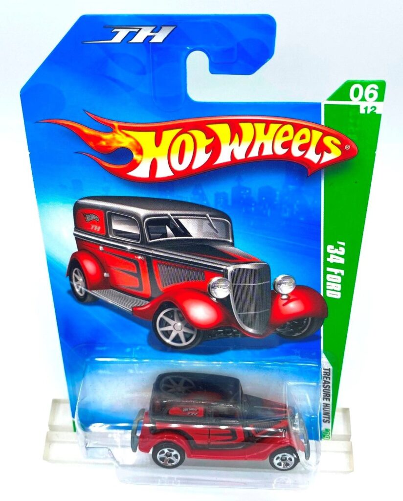 Hotwheels "Vintage 2009 Treasure Hunts Series '34 Ford Limited Edition ...