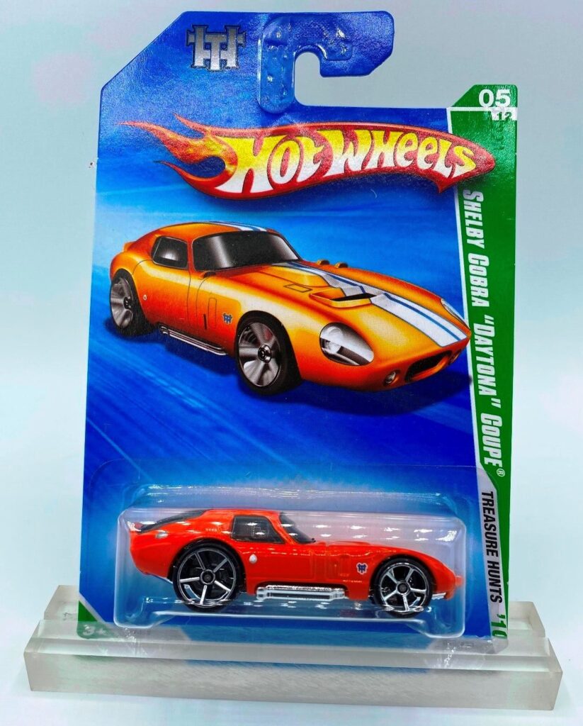 Hotwheels "Vintage 2010 Treasure Hunts Shelby Cobra "Daytona" Coupe (TH ...