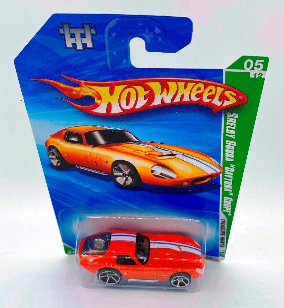 Hotwheels "Vintage 2010 Treasure Hunts Shelby Cobra "Daytona" Coupe (TH ...