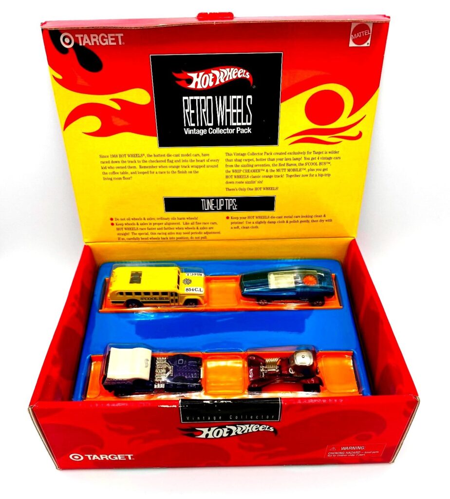 Hotwheels "Exclusive Retro Wheels Vintage 1970's Collector Pack ...