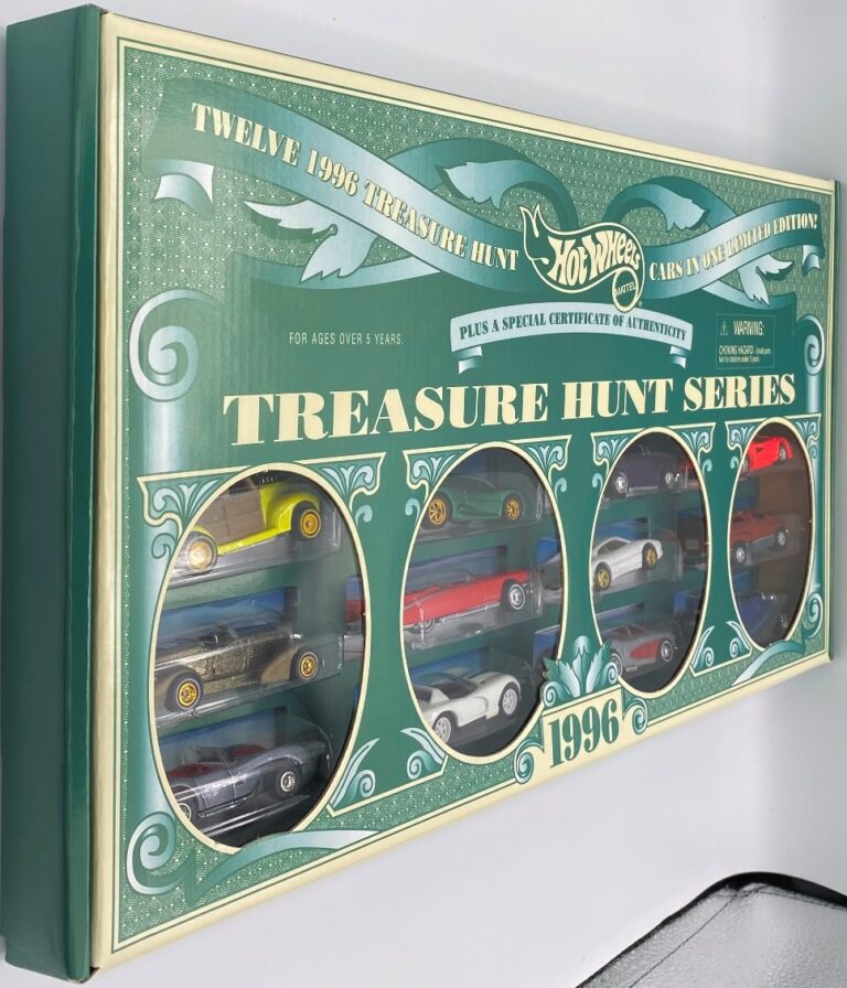 Hotwheels "Vintage 1996 Treasure Hunts 2nd Anniversary Box Set JC ...