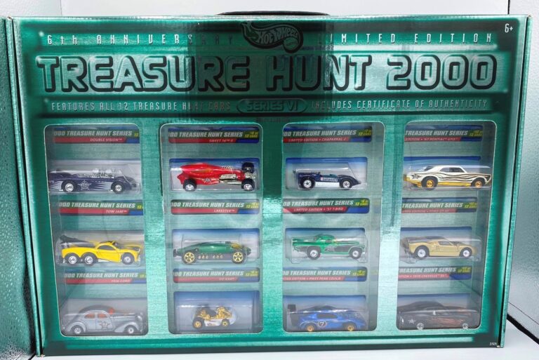 Hotwheels "Vintage 2000 Treasure Hunts 6th Anniversary Box Set JC ...