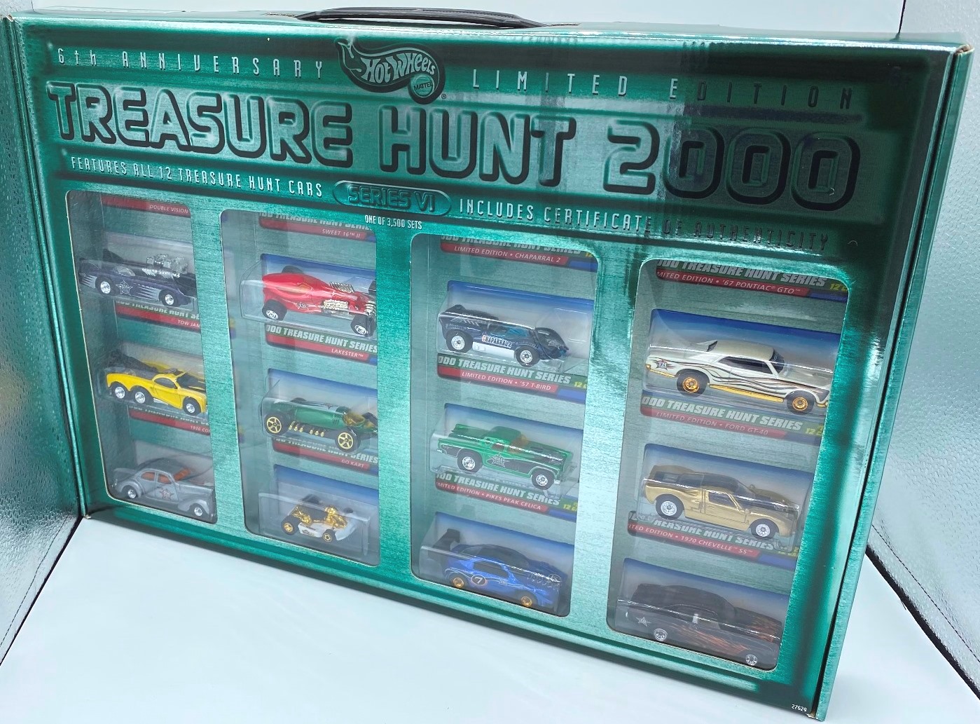 Hotwheels "Vintage 2000 Treasure Hunts 6th Anniversary Box Set JC ...
