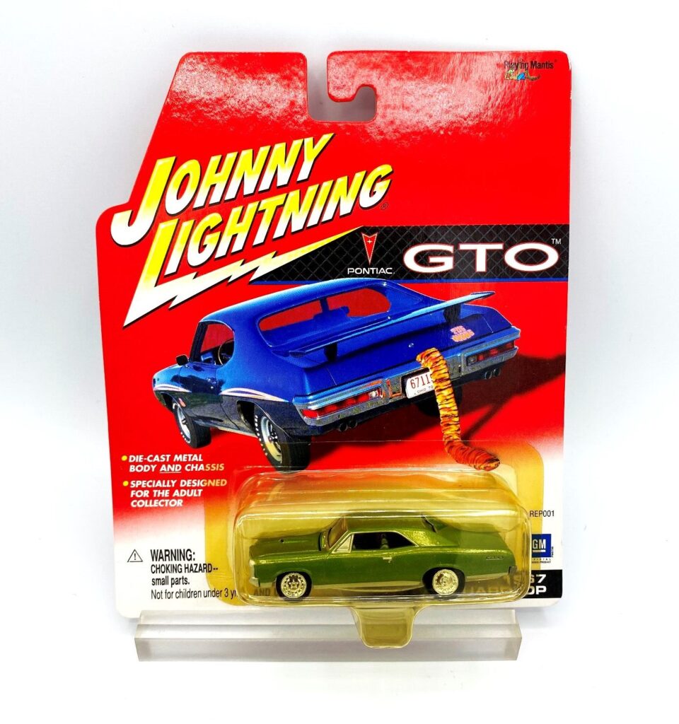 JL Pontiac GTO Series 1967 GTO Hardtop (Metallic Green) Card #3 ...