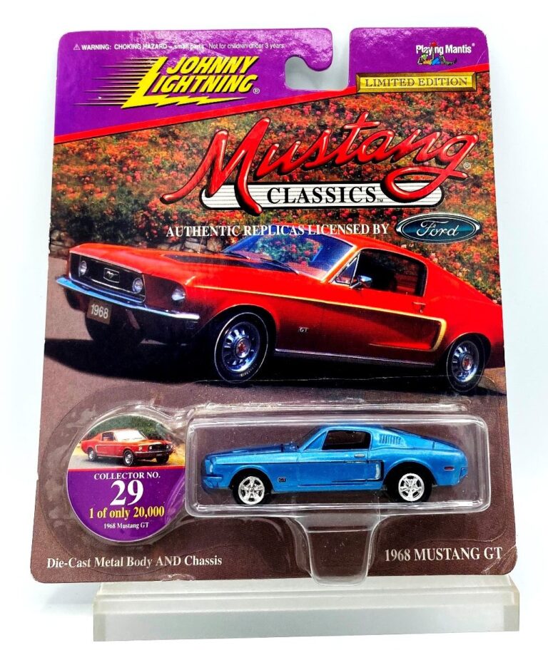 Mustang Classics! Authentic Replicas "Vintage 1968 Mustang GT" Limited ...