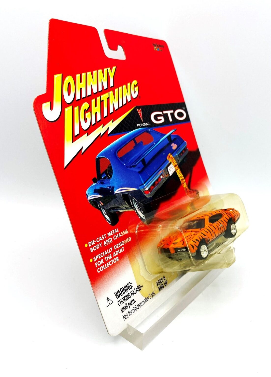 JL Pontiac GTO Series 1969 Custom GTO (Orange Tiger Stripes) Card #4 ...