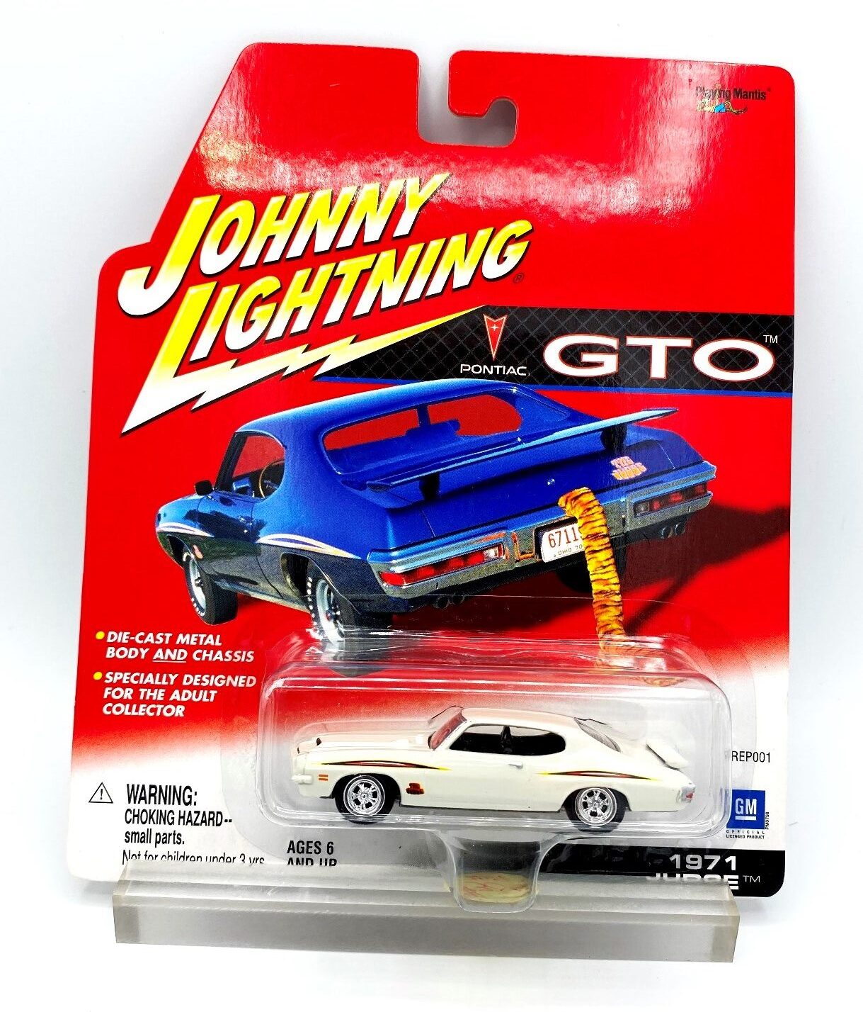 Push & Pull Toys Johnny Lightning Muscle Cars USA Pontiac 1969 GTO ...