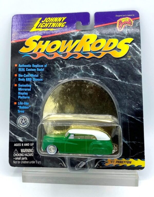 JL Show Rods '41 Phaeyton (Green w/White Vinyl Top) Authentic Replicas ...