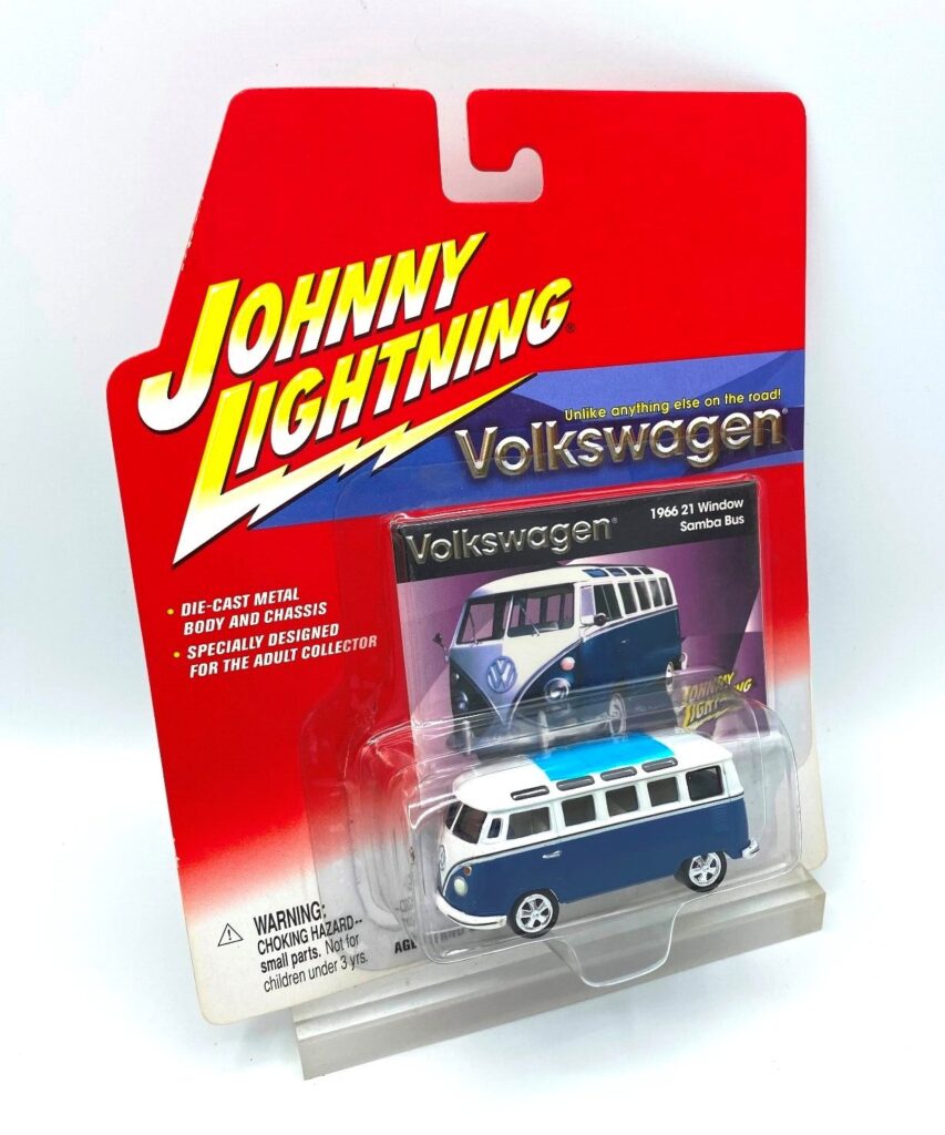 Volkswagen Collection! 1966 21 Window Samba Bus Blue/White w/Roll Back ...