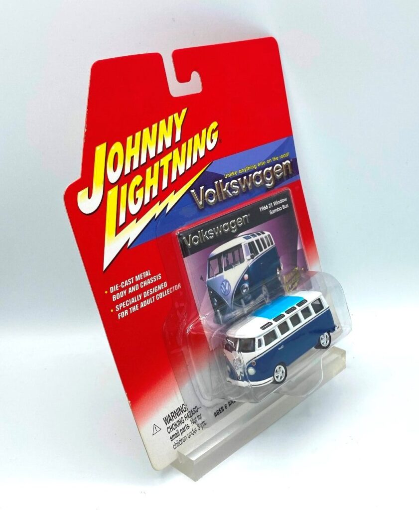 Volkswagen Collection! 1966 21 Window Samba Bus Blue/White w/Roll Back ...