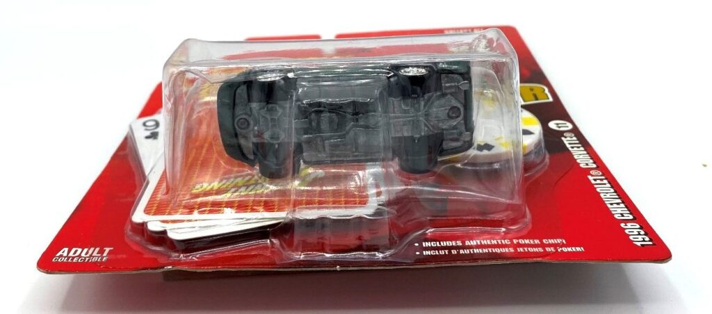 Poker Series-II Car #11 Authentic Replicas 1996 Chevrolet Corvette w ...