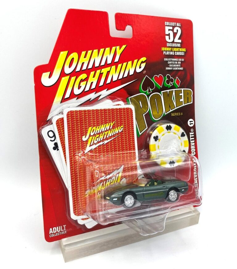 Poker Series-II Car #11 Authentic Replicas 1996 Chevrolet Corvette w ...
