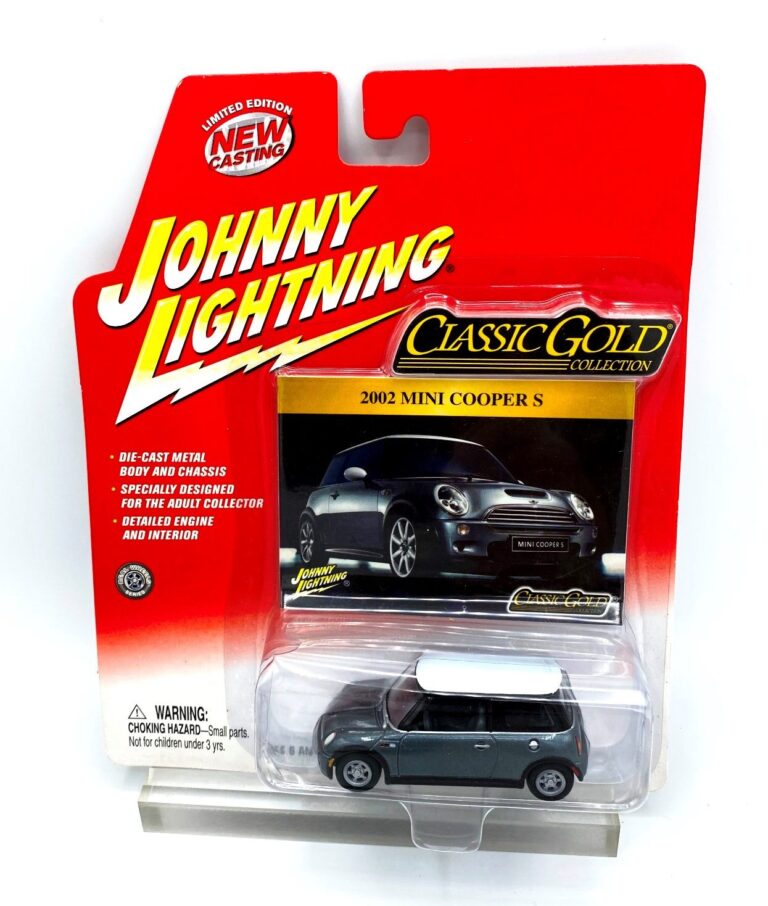 2003 Classic Gold 2002 Mini Cooper S Limited Edition/Real Rubber